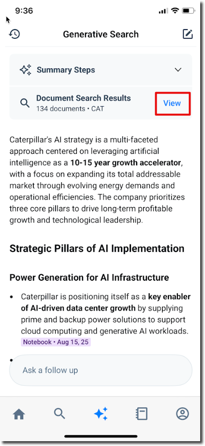 AlphaSense on iOS – Help Center