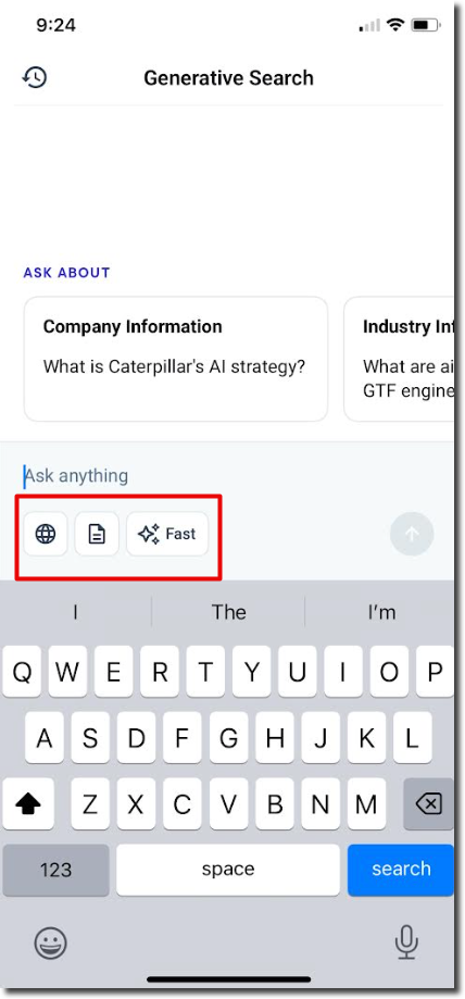 AlphaSense on iOS – Help Center